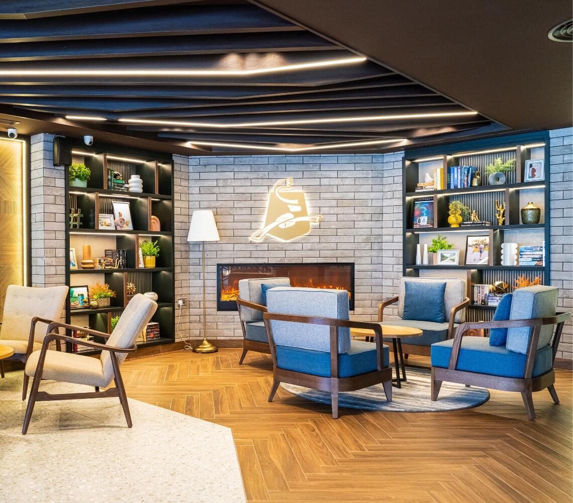 Caribou Coffee Wadi Square - Evoke Interiors